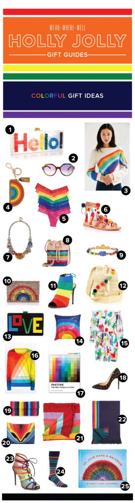 25 Rainbow Inspired Gift Ideas - Carrie Colbert