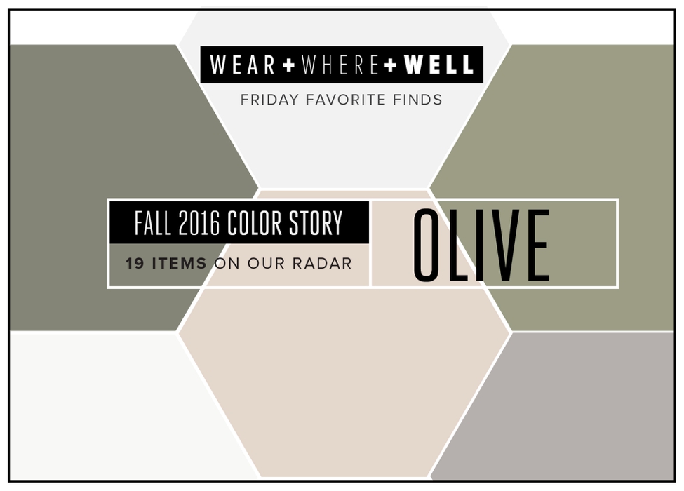 We Are All About These 19 Olive Pieces - Carrie Colbert
