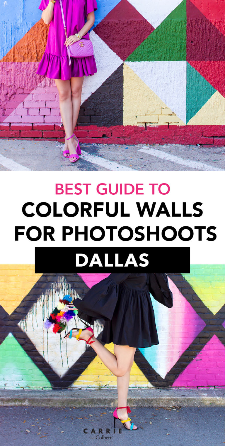 Your Guide to The Best Colorful Walls in Dallas - Carrie Colbert