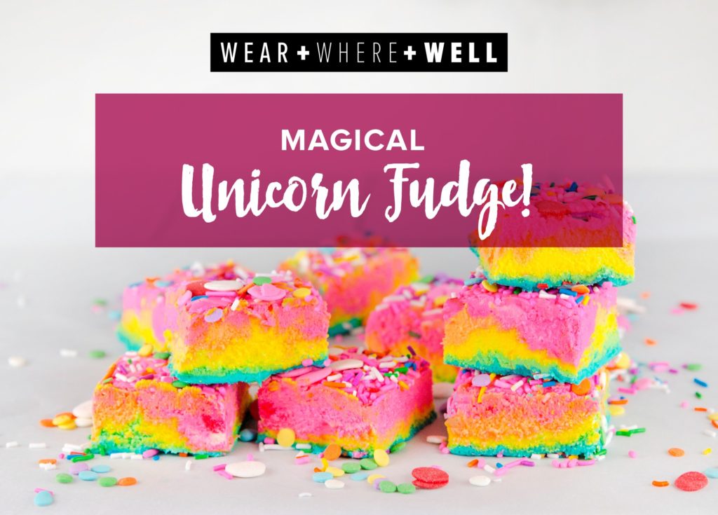 It's Time to Celebrate With This Magical Unicorn Fudge - Carrie Colbert