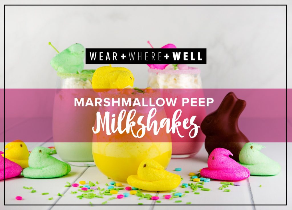 Marshmallow Peep Milkshakes That Will Get You Extra Excited for Easter ...