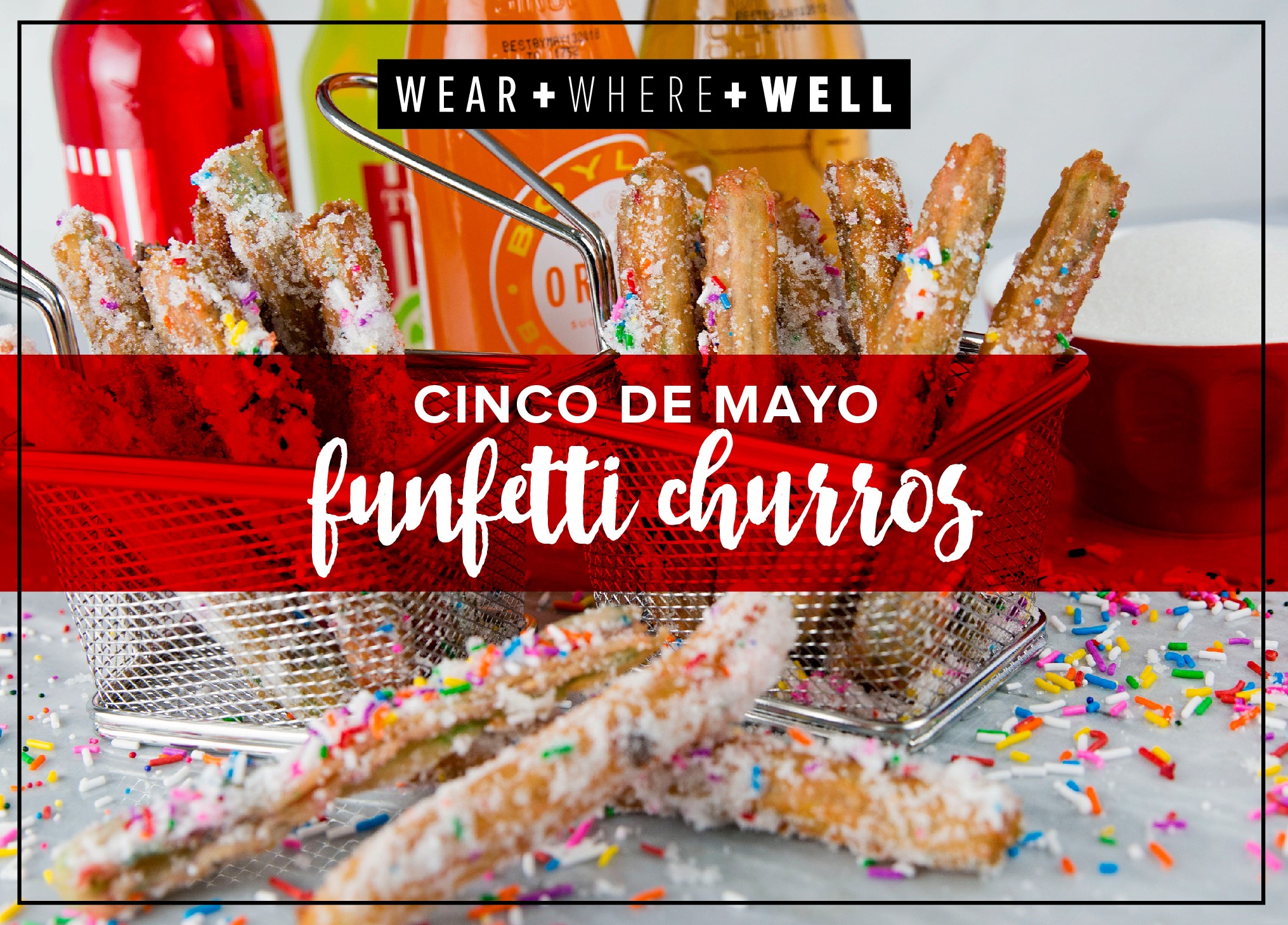 These Cinco de Mayo Funfetti Churros Are Sure to be a Hit - Carrie Colbert