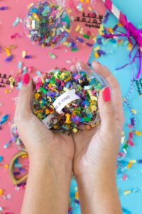 DIY Confetti Surprise Bombs - Carrie Colbert