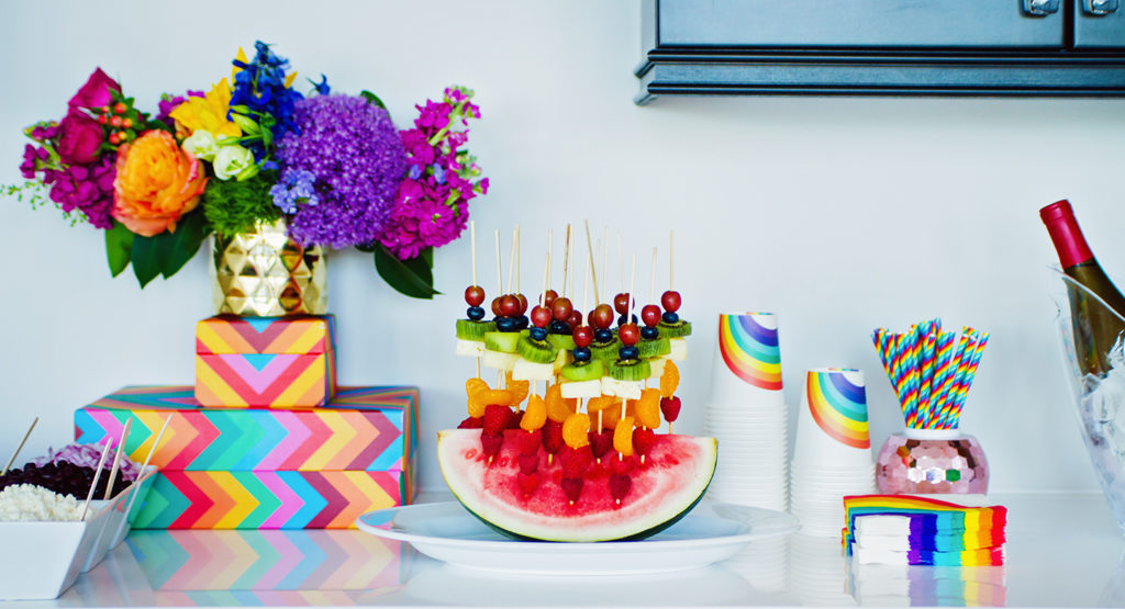 Everything You Need to Know to Host a Rainbow Themed Birthday Party ...